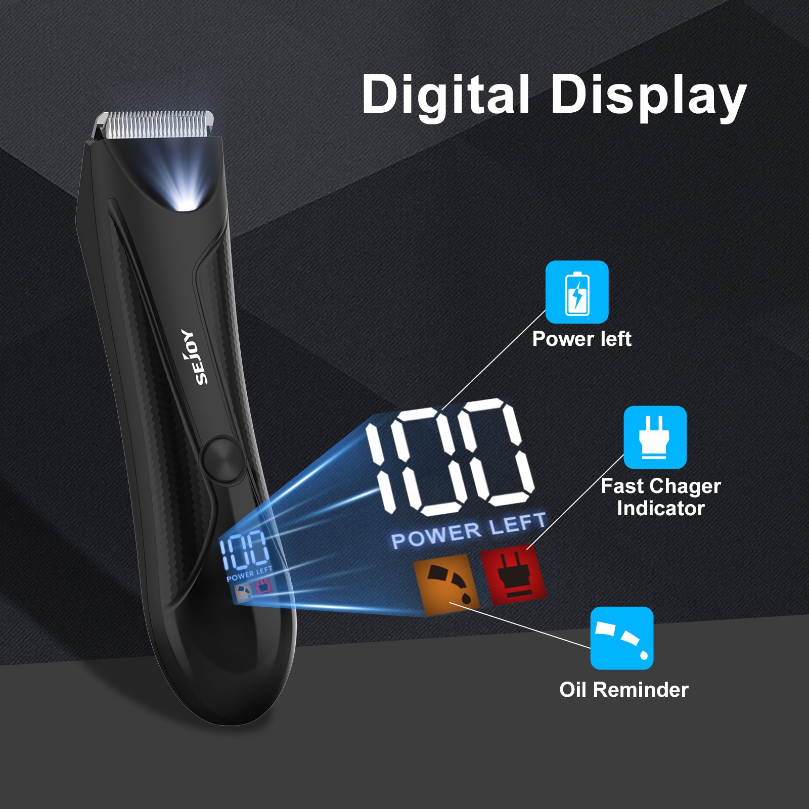 Electric Body Hair Trimmer for Men – SEJOY Store