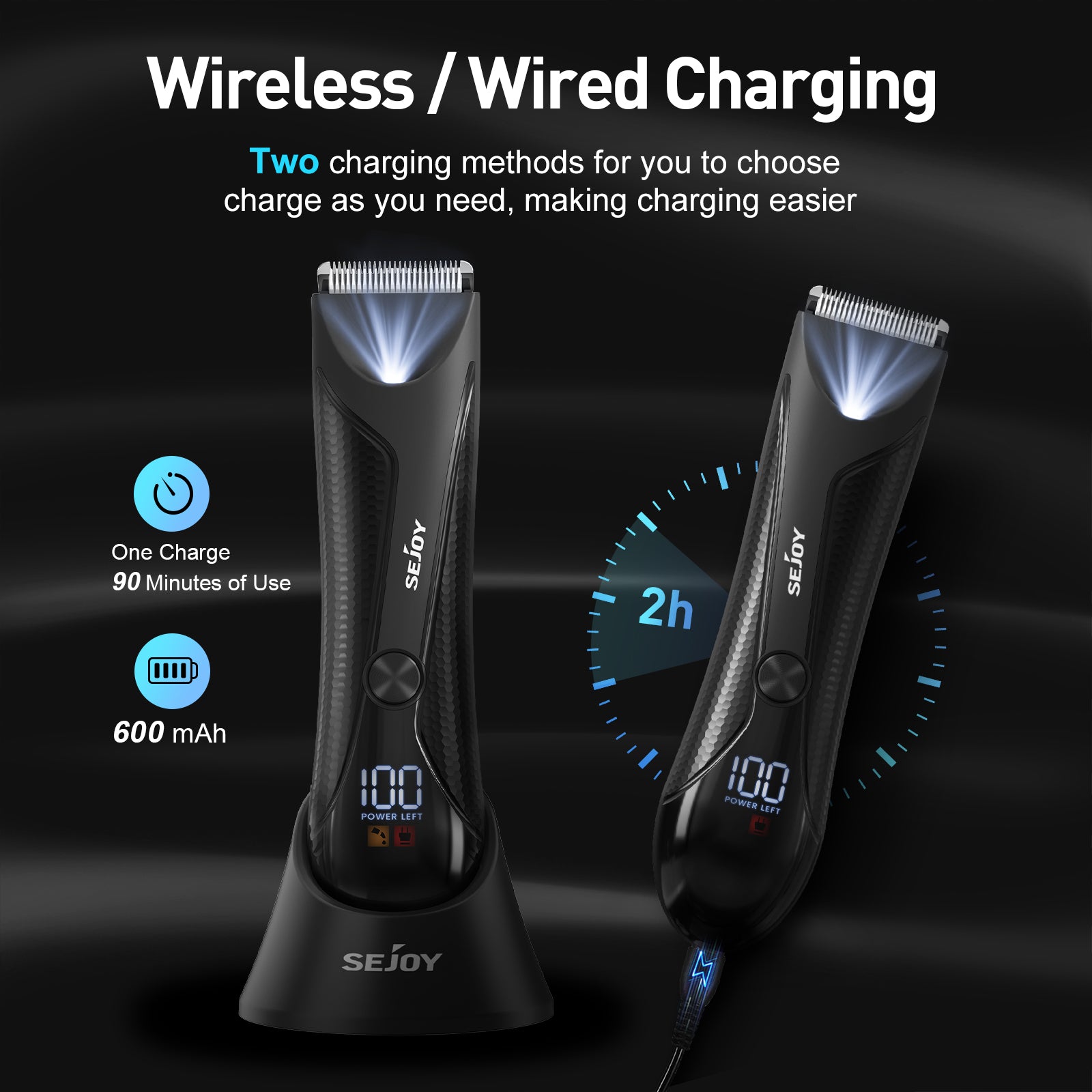 Electric Body Hair Trimmer for Men – SEJOY Store