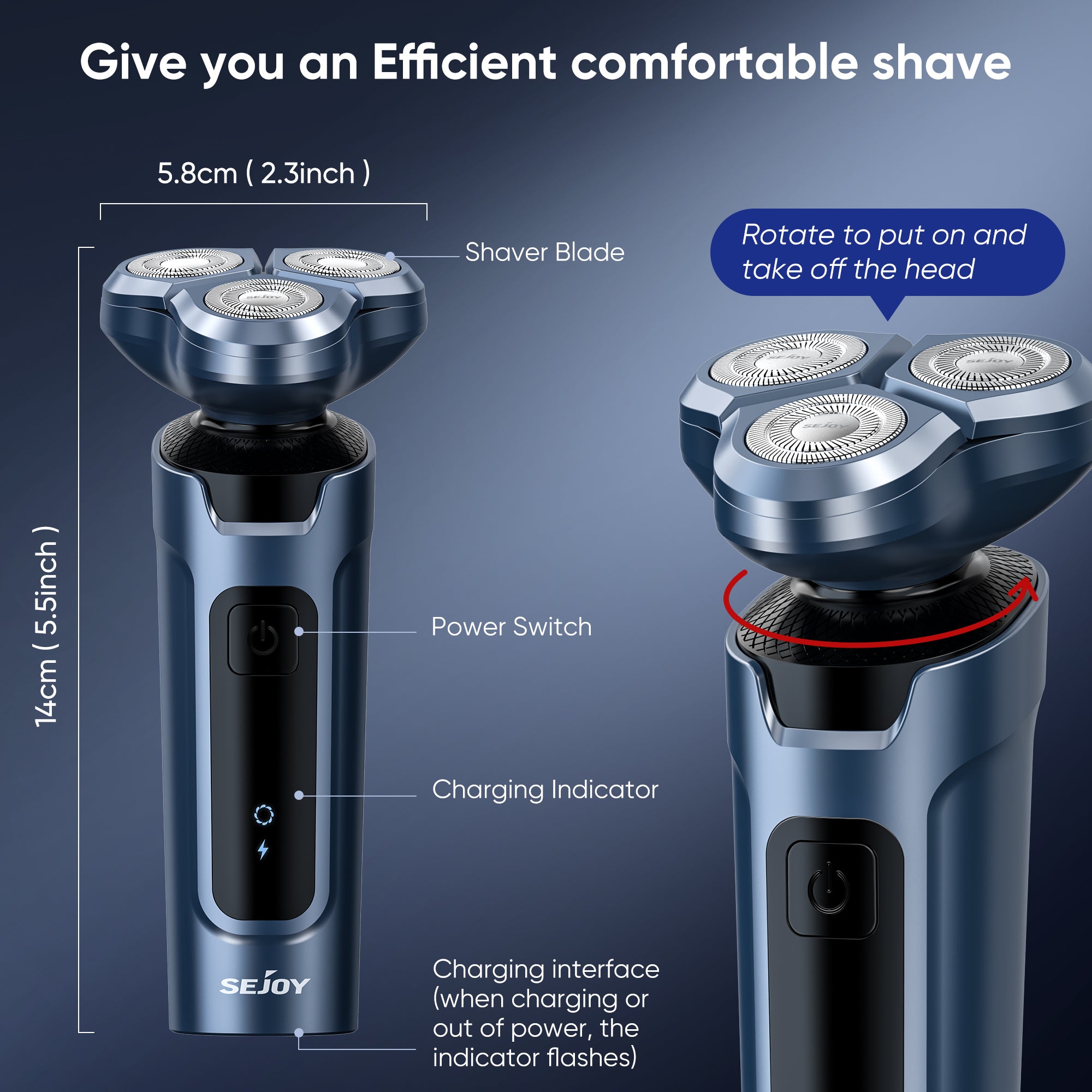Electric Shaver for Men – SEJOY Store